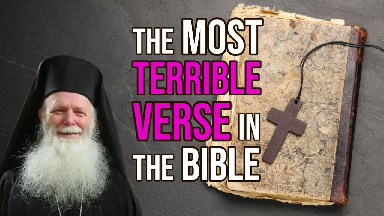 Do you know what is the most terrifying verse in the Bible? | Fr ...